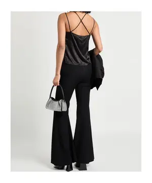 MAXCO. Lace Trimmed V-neck Camisole