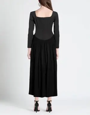 Tory Burch Solid Color Flare Dress