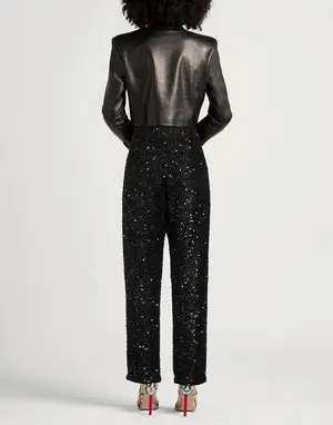 Isabel Marant Étoile Tapered Sequin Trousers