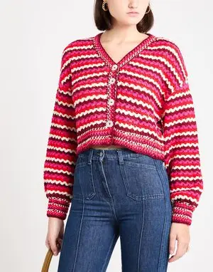 Farm Rio Crochet Knit Cardigan
