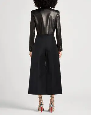Marni Solid Color Casual Wide-leg Pants