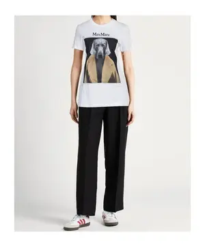 Max Mara Logo Crew Neck T-shirt