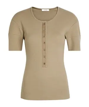 LEMAIRE Henry Mid-sleeve Top