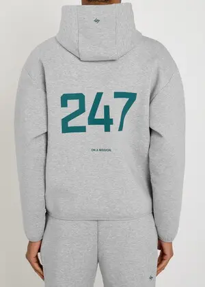 REPRESENT 247 Numbers Cotton-blend Sweatshirt