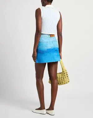 Marni Tie-dye Denim Skirt