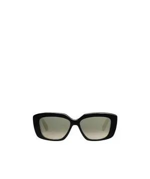 Celine Logo Sunglasses - Black