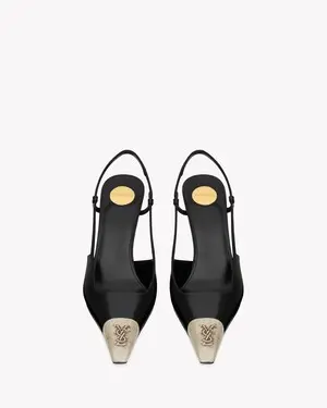 Saint Laurent Jeanne Slingback Pumps