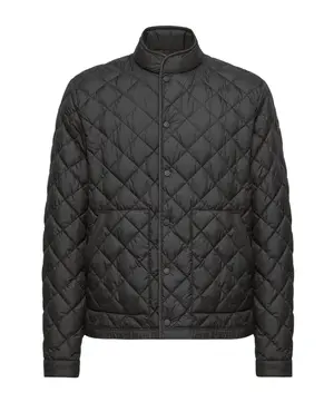 Moncler Diamond Quilted Short Down Jacket