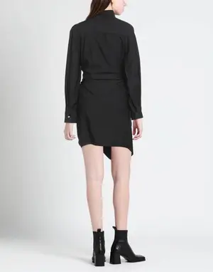 Jacquemus Long Sleeve Gathered Midi Dress