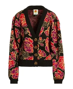 Farm Rio Floral-print Cardigan