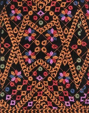 Farm Rio Floral Midi Skirt