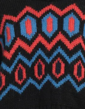 GANNI Multicolor Wool Knit Sweater