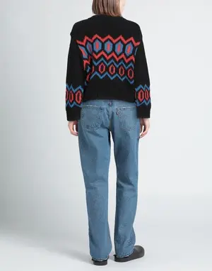 GANNI Multicolor Wool Knit Sweater