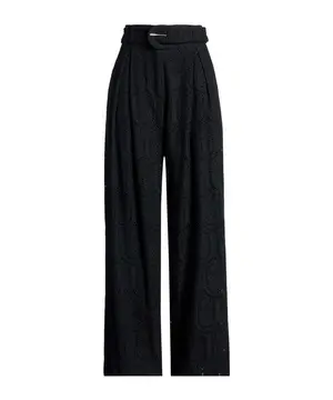 Farm Rio Plain Colour Flared Trouser - Black