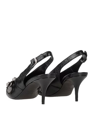 Balenciaga Embellished Slingback Pumps