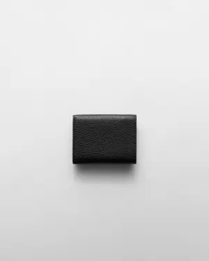Prada Enamel Triangle-logo Wallet