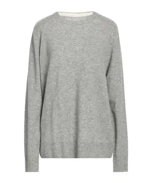 MAISON MARGIELA Lightweight Long-sleeve Knit Sweater - Gray