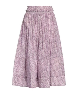 Tory Burch Floral Print Midi Skirt