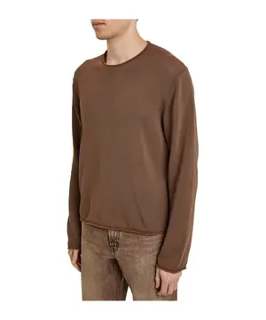Our Legacy Rolled-trim Cotton-blend Jumper