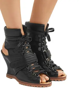 Chloé Open-toe Ankle Boots
