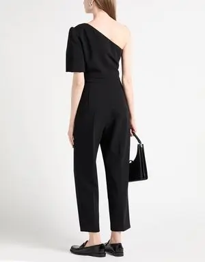 Max Mara One-shoulder Jumpsuit With Deep V Neckline