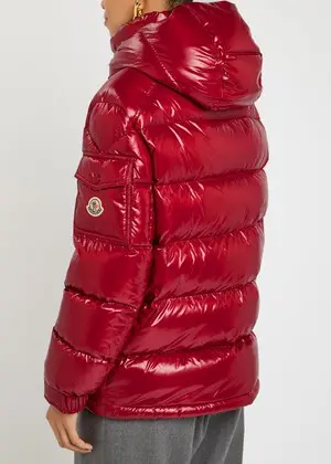 Moncler Maire Quilted Hooded Shell Jacket