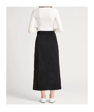 Tory Burch Flared Midi Skirt With Belt