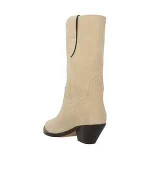 Isabel Marant Étoile Suede Cowboy Ankle Boots