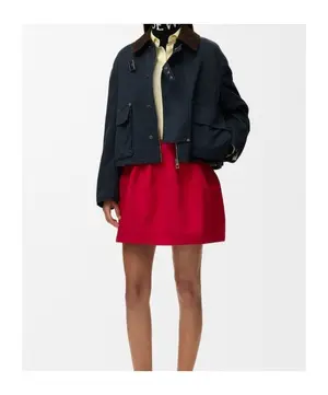 Loewe Balloon Skirt In Cotton And Silk