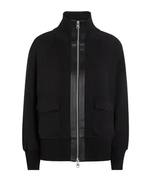 Varley Roxbury Stretch-jersey Sweatshirt - Black