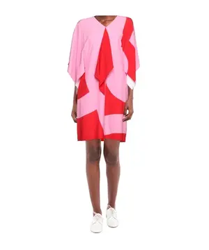 Burberry Two-tone Patchwork Dress