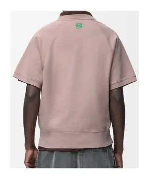 Loewe Anagram Print Short Sleeve Sweater