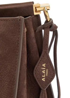 Alaïa Nubuck Small Shoulder Bag