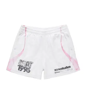 Acne Studios Graphic Print Drawstring Shorts