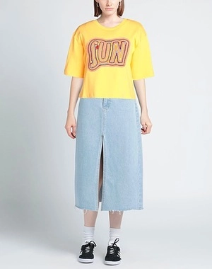 Sportmax Embroidered T-shirt - Yellow