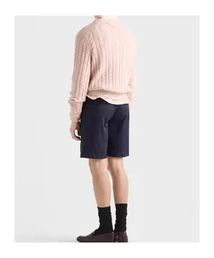 Prada Crewneck Ribbed Jumper