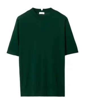 Burberry Drop Shoulder Knitted Top