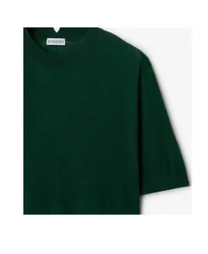Burberry Drop Shoulder Knitted Top