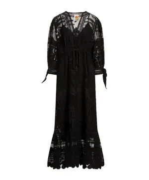Farm Rio Lace Dress - Black