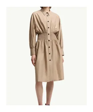 Moncler Cotton Nylon Shirt Dress
