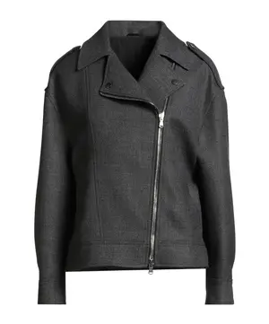 Brunello Cucinelli Plain Colour Jacket - Black