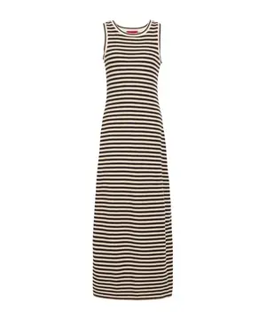 MAXCO. Max&co. Striped Knit Maxi Dress