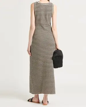 MAXCO. Max&co. Striped Knit Maxi Dress