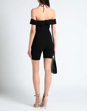Saint Laurent Solid Color Jumpsuit