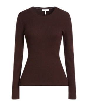 Rag & Bone Simple Solid-color Knitted Sweater - Dark Brown
