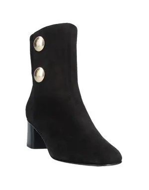 Chloé Minimalist Round Toe Block Heel Ankle Boots