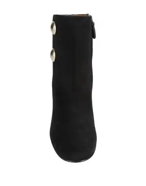 Chloé Minimalist Round Toe Block Heel Ankle Boots