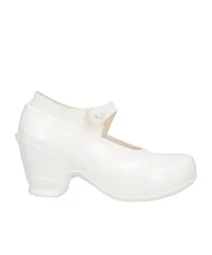 MAISON MARGIELA Mary Jane Block Heel Pumps - White