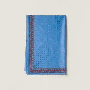 Miu Miu Printed Poplin Scarf