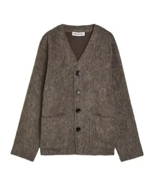 Our Legacy Brushed Knit Cardigan - Brown